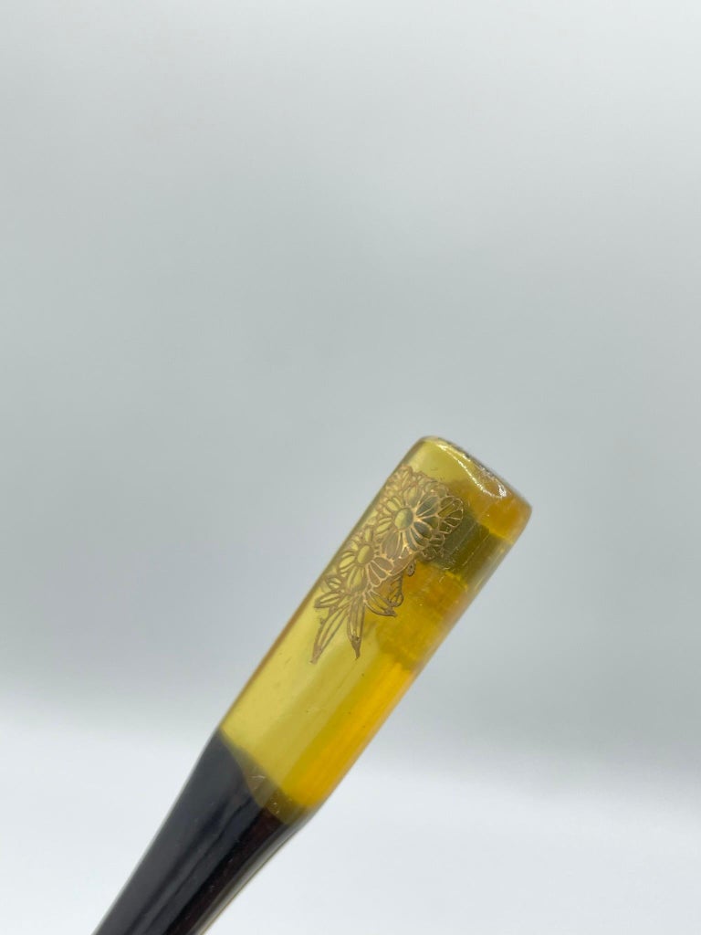 Japanese Antique Kogai, Comb and Kanzashi, 1920s For Sale at 1stDibs