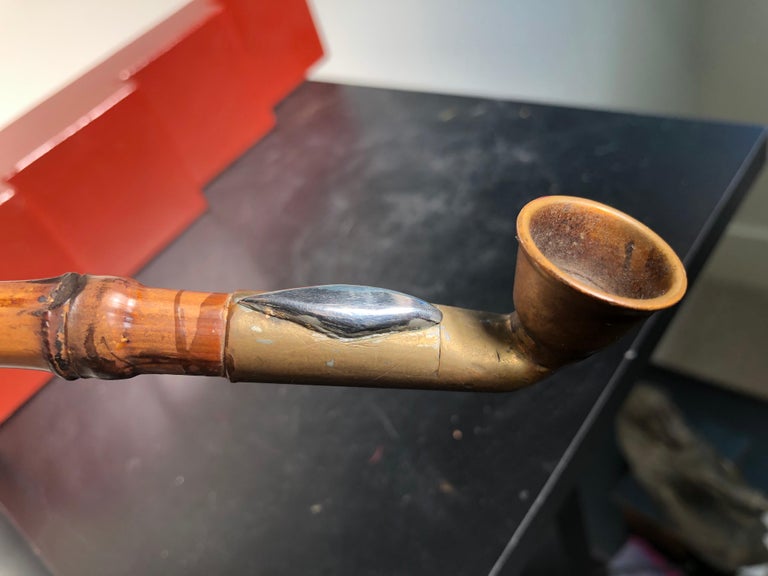 Japanese Antique Long Pipe Kiseru Rare Find from Kyoto at 1stDibs