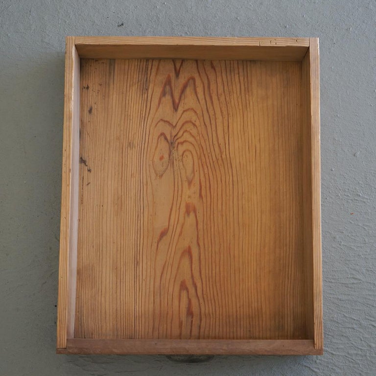 Japanese Antique Low Board Cutting Table Solid Wood Wabi-Sabi at 1stDibs