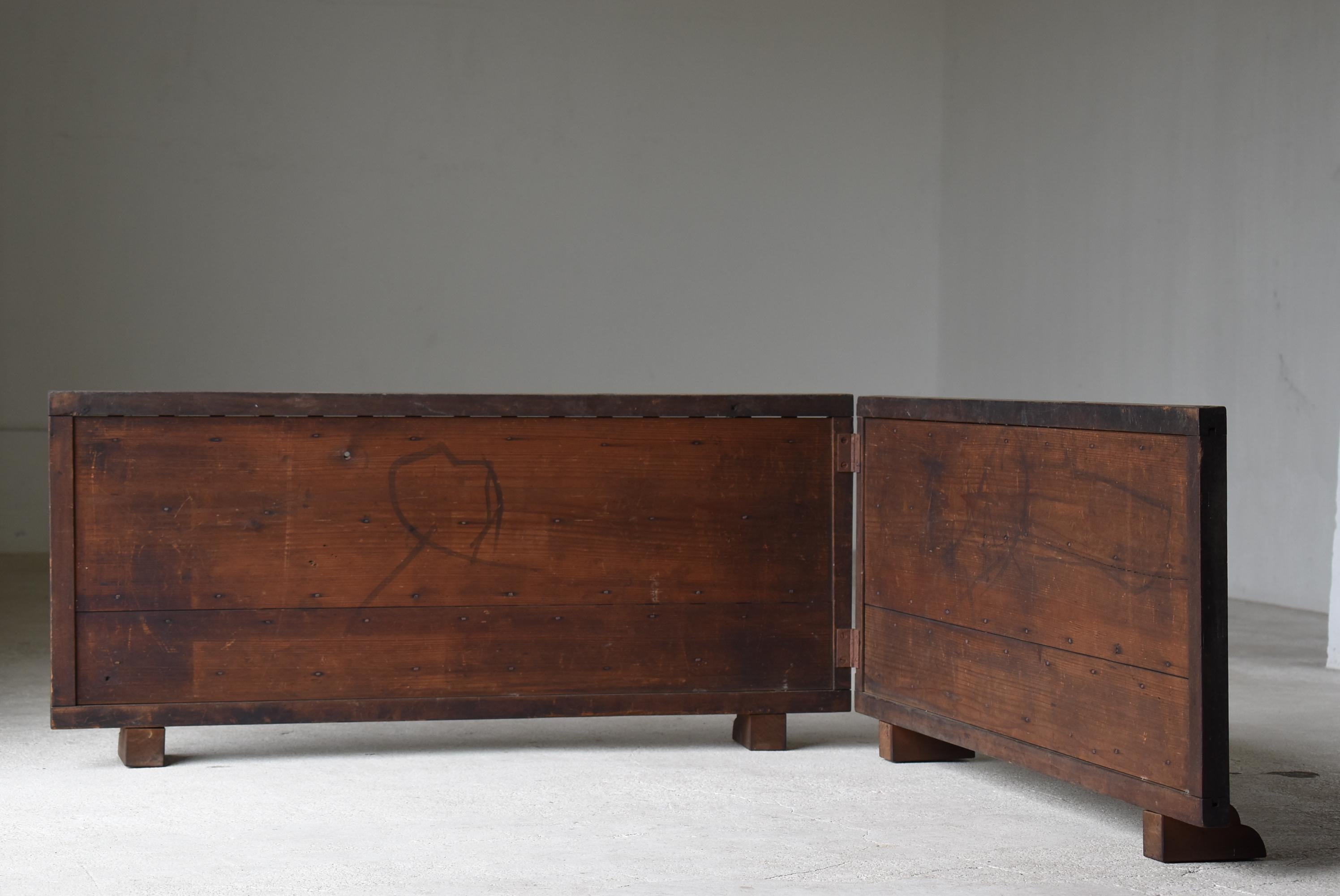 Japanese Antique Low Partition "結界" 1860s-1900s / Wabi Sabi For Sale at ...