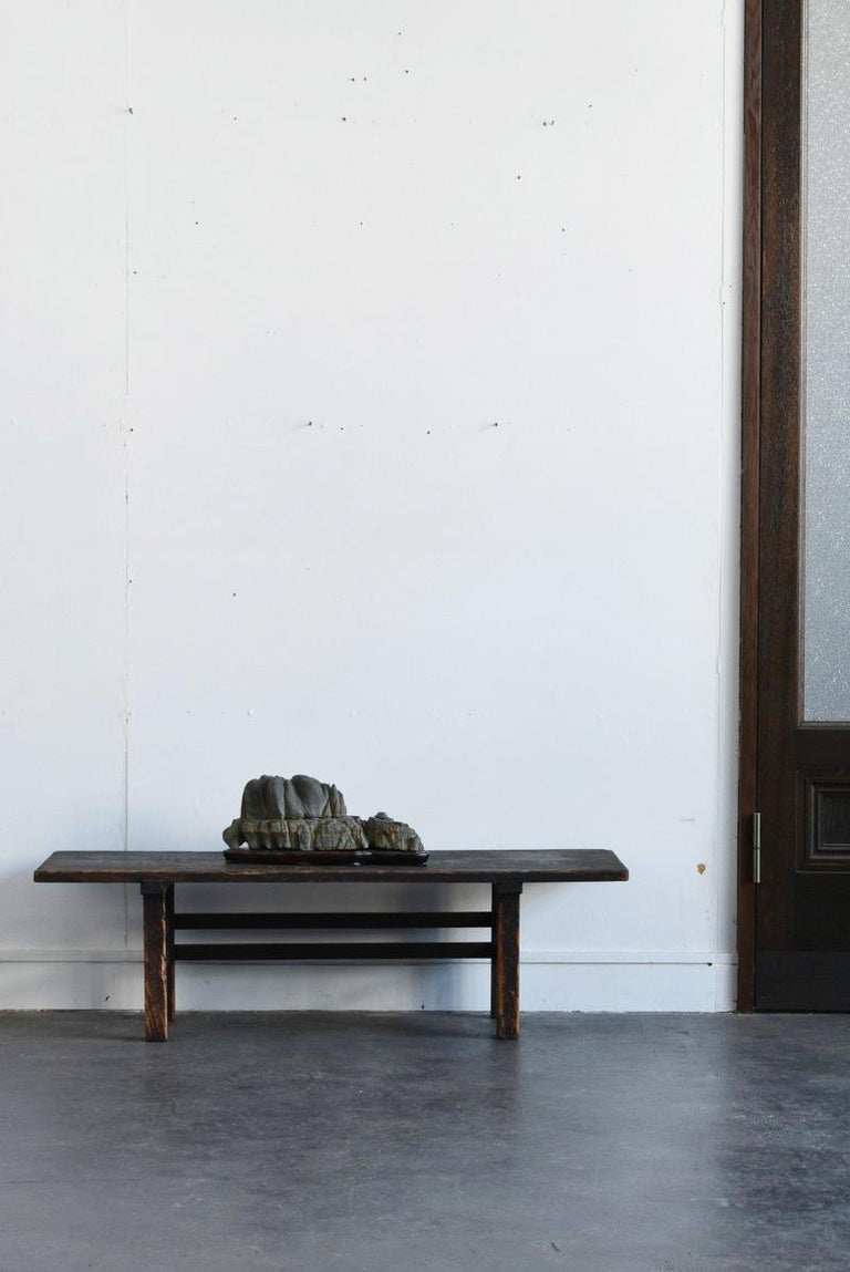 Japanese Antique Wooden Low Table / Edo Period 1800s / Wabi-Sabi ...