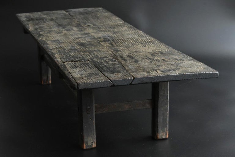 Japanese Antique Low Table/Edo Period 1800s /Wabi-Sabi Table at 1stDibs