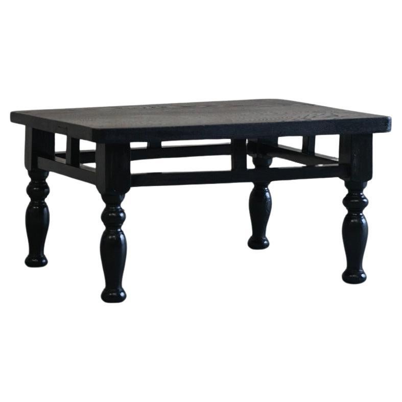 Japanese Antique Low Table Exhibition stand 1920s-1930s Primitive ...