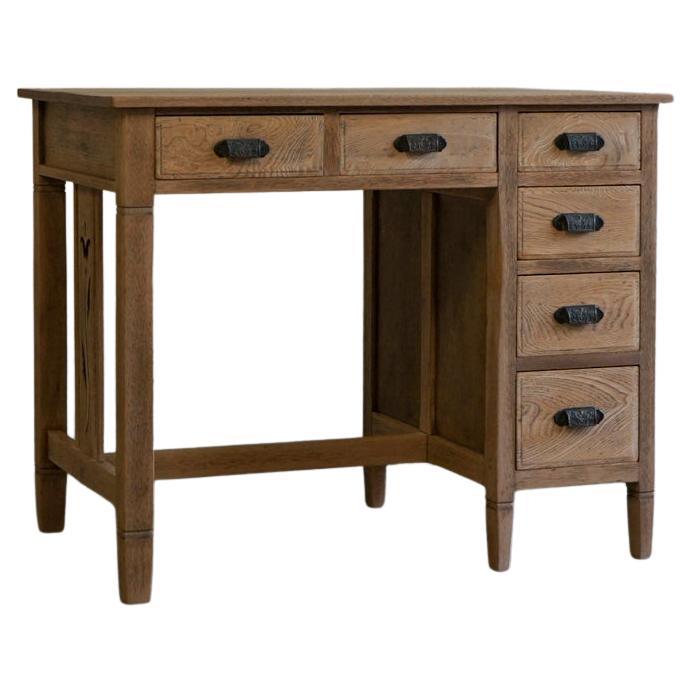 Japanese antique old side table solid wood Primitive For Sale at 1stDibs