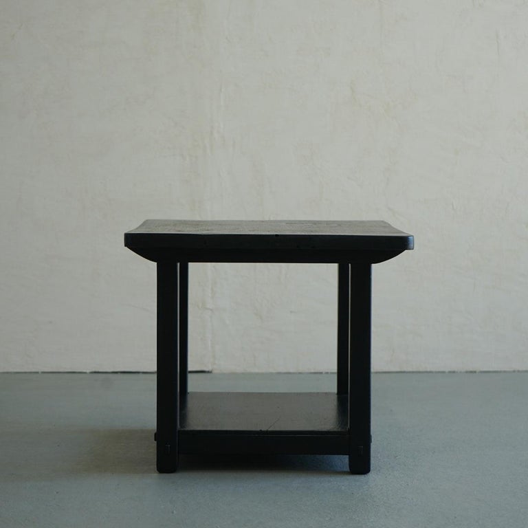Japanese Antique Old Display Stand Solid Wood Wabi-Sabi For Sale at 1stDibs