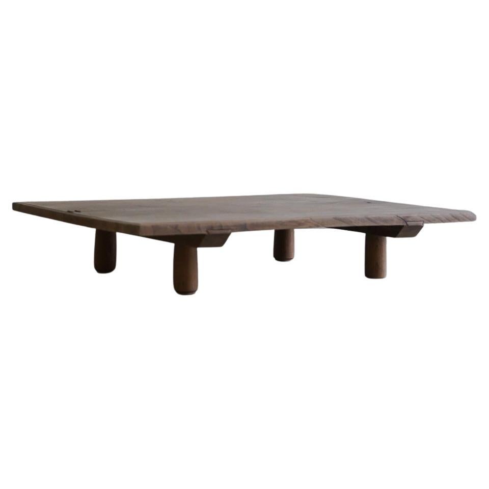 Japanese Antique Old Low Table Primitive Wabi-Sabi For Sale at 1stDibs