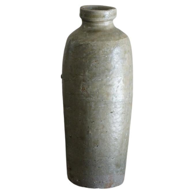 Japanese Antique Old Pottery Small Pot Primitive Wabi-Sabi Object at ...