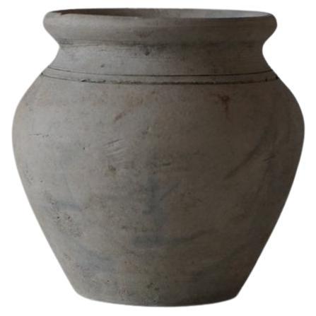 Japanese Antique Old Pottery Small Urn Primitive Wabi-Sabi Object For ...