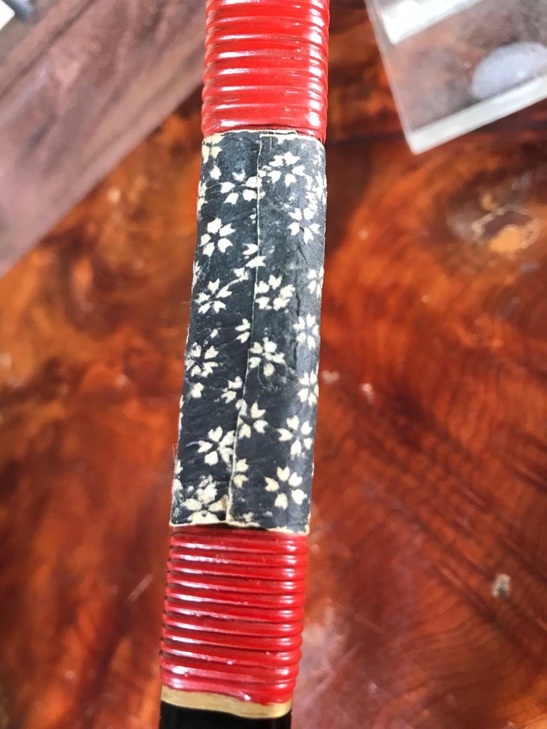 Japanese Antique Pair of Samurai Bow with Ten Arrows Meiji Period, 19th ...