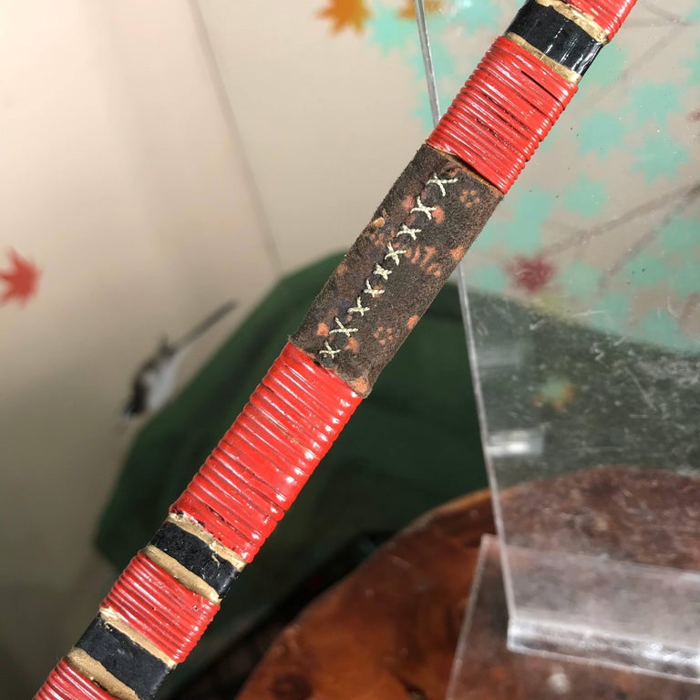 Japanese Pair of Samurai Bows Fine Lacquered Details Meiji Period, 19th ...