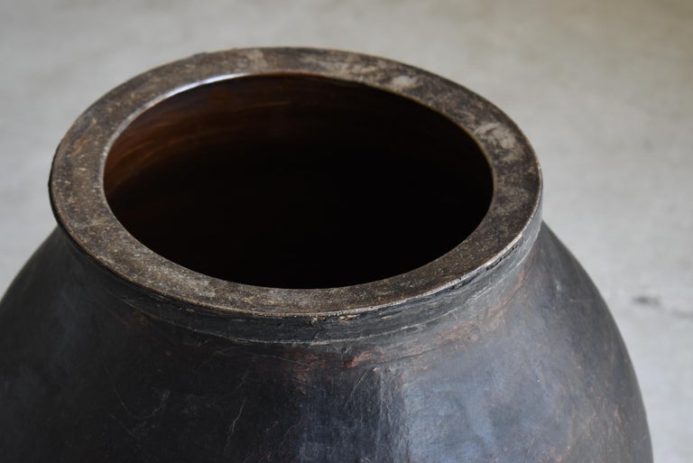 Japanese Antique Paper-Covered Pottery 1860s-1900s /Flower Vase ...