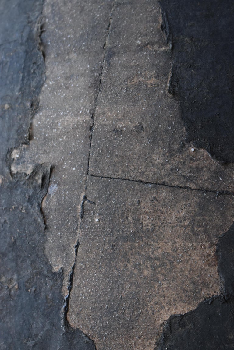 Japanese Antique Paper-Covered Pottery 1860s-1900s /Tsubo Vessel Flower ...