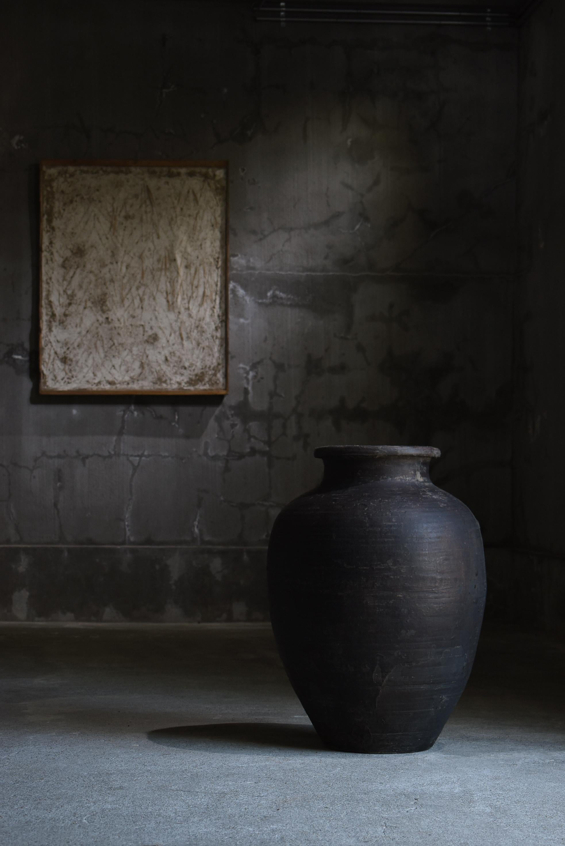 Japanese Antique Paper-Covered Pottery Vase 1860s-1900s / Flower Vase ...