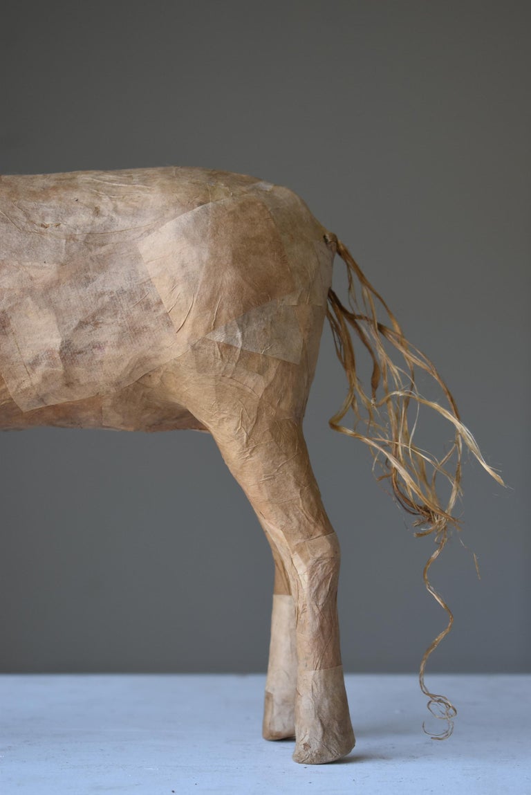 Japanese Antique Papier-Mache Horse 1860s-1920s/Mingei Folk Art ...