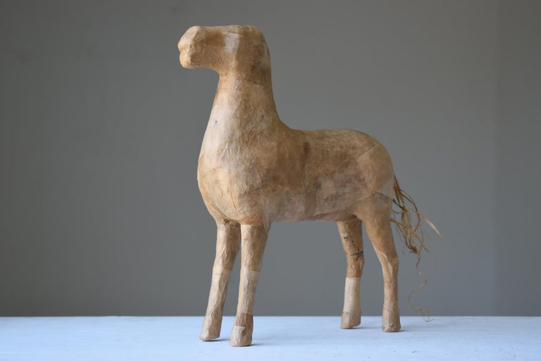 Japanese Antique Papier-Mache Horse 1860s-1920s/Mingei Folk Art ...