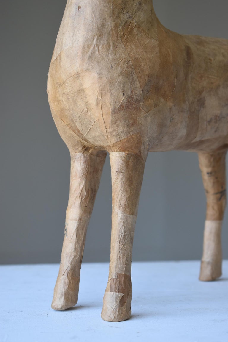 Japanese Antique Papier-Mache Horse 1860s-1920s/Mingei Folk Art ...
