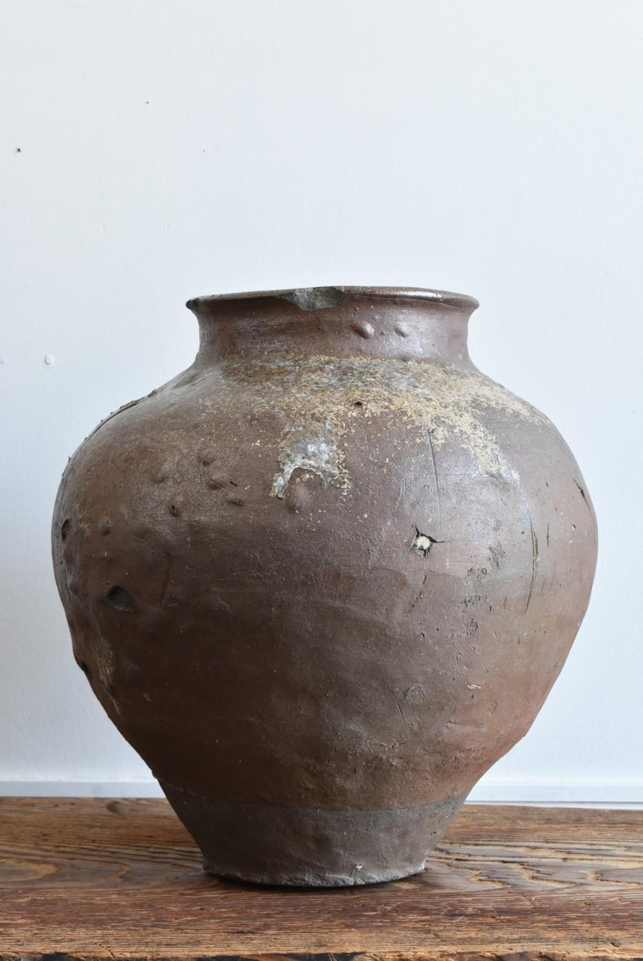Japanese Antique Pottery Pot / 1500s / Wabi-Sabi Vase / Tokoname Ware ...