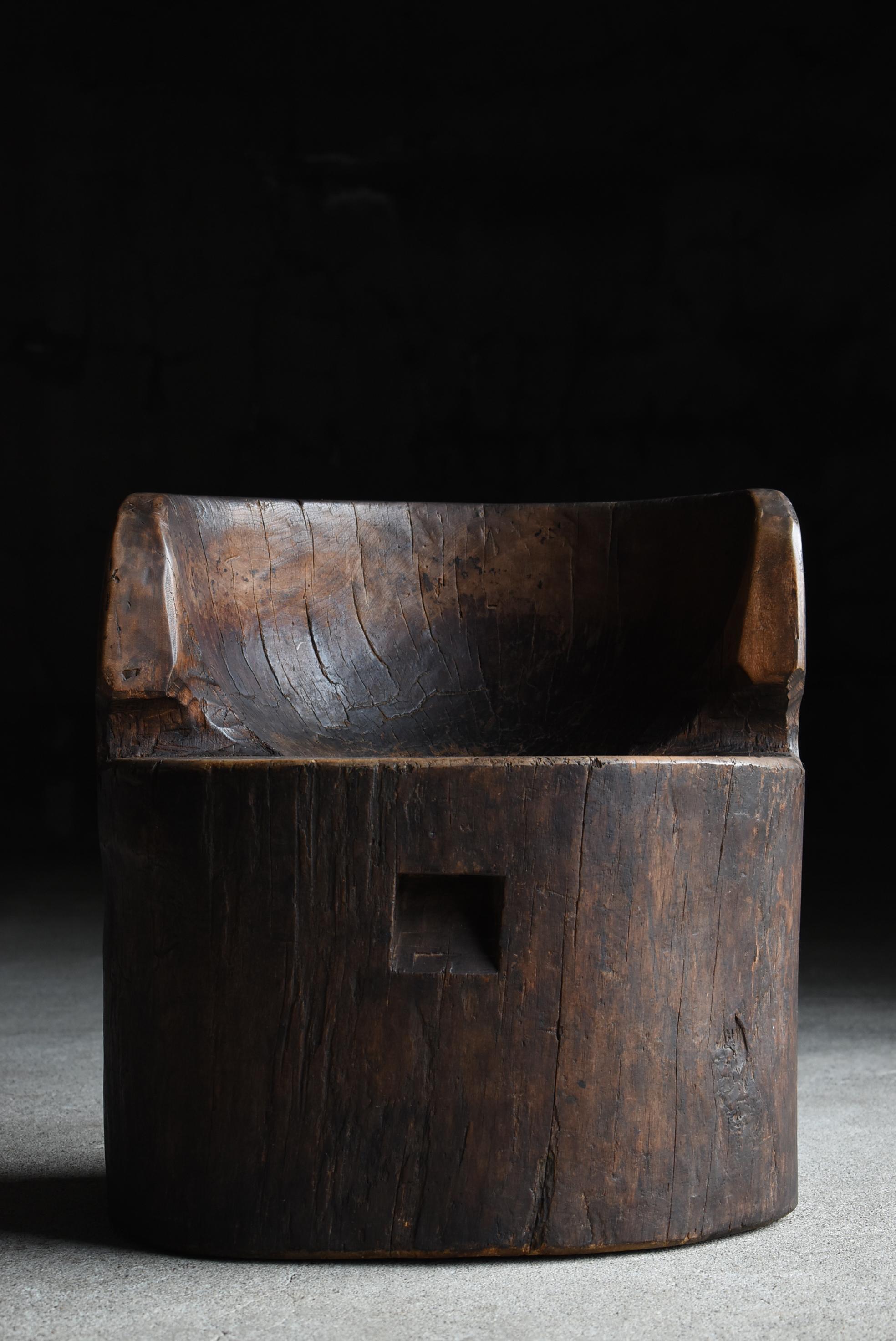 Japanese Antique Rustic Chair 1860s-1920s / Wabi Sabi Mingei Seating ...