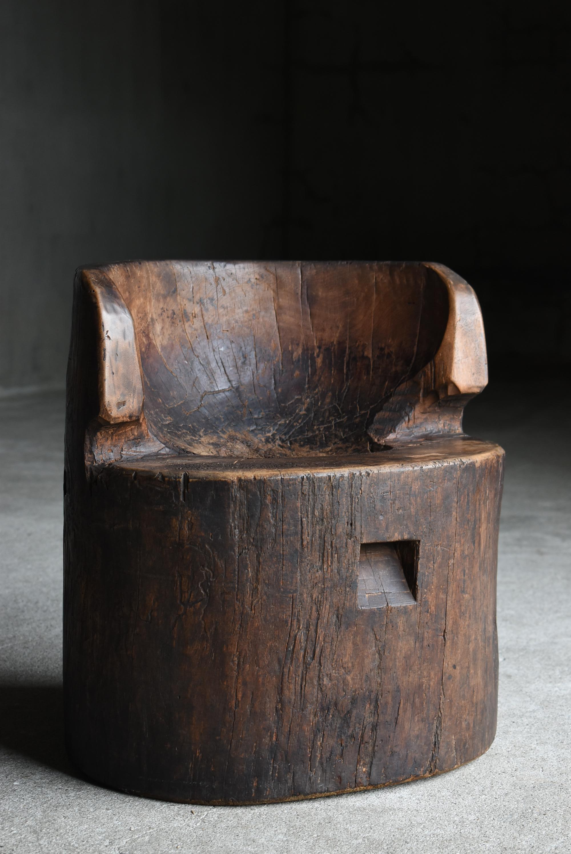 Japanese Antique Rustic Chair 1860s-1920s / Wabi Sabi Mingei Seating ...