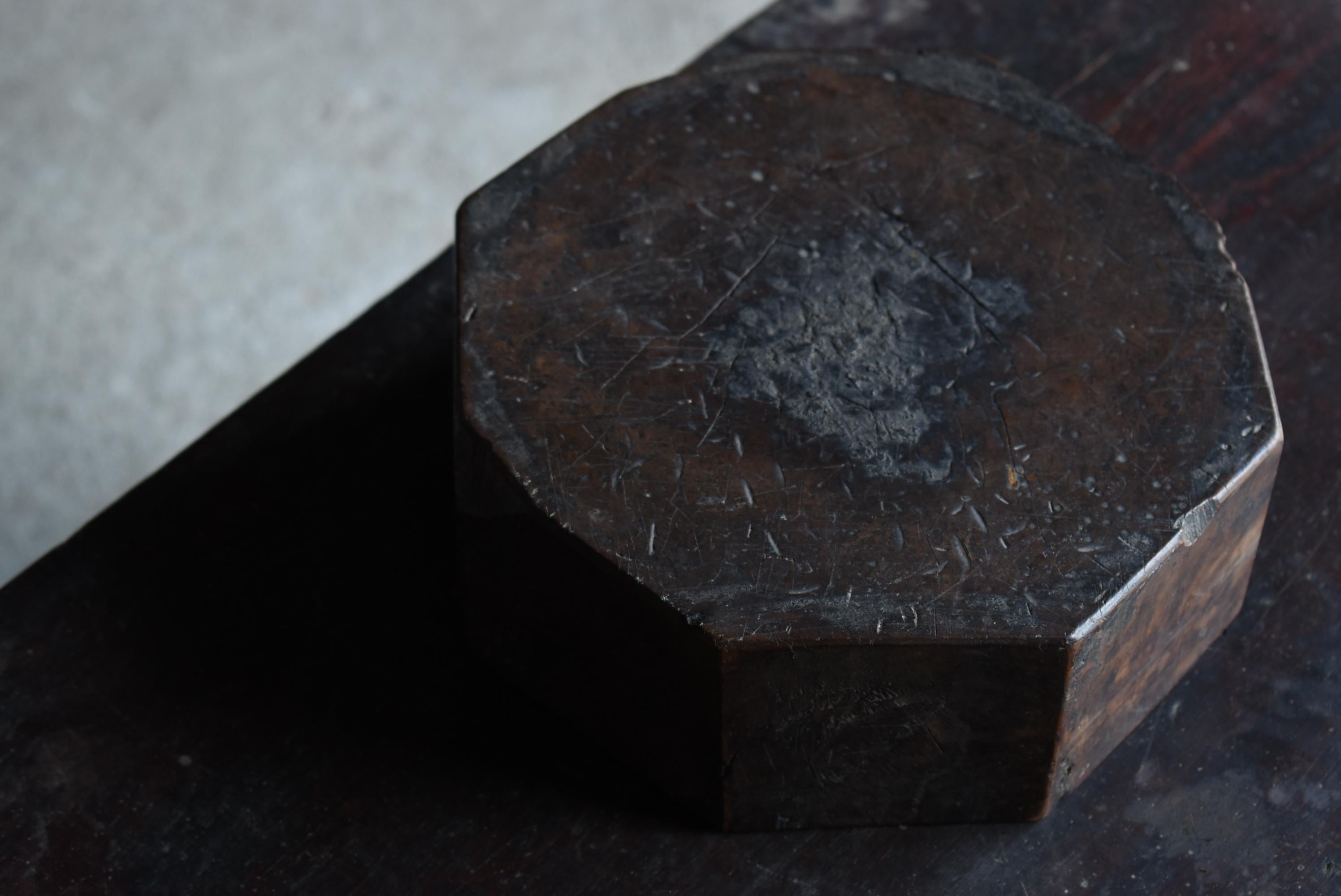 Japanese Antique Primitive Exhibition Stand 1920s-1940s / Wood block ...