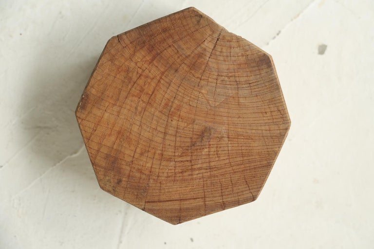 Japanese Antique Primitive Exhibition Table, Wooden Low Table For Sale ...