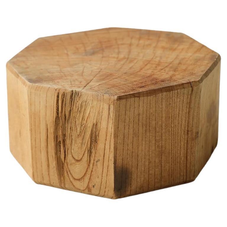 Japanese Antique Primitive Exhibition Table, Wooden Low Table For Sale ...