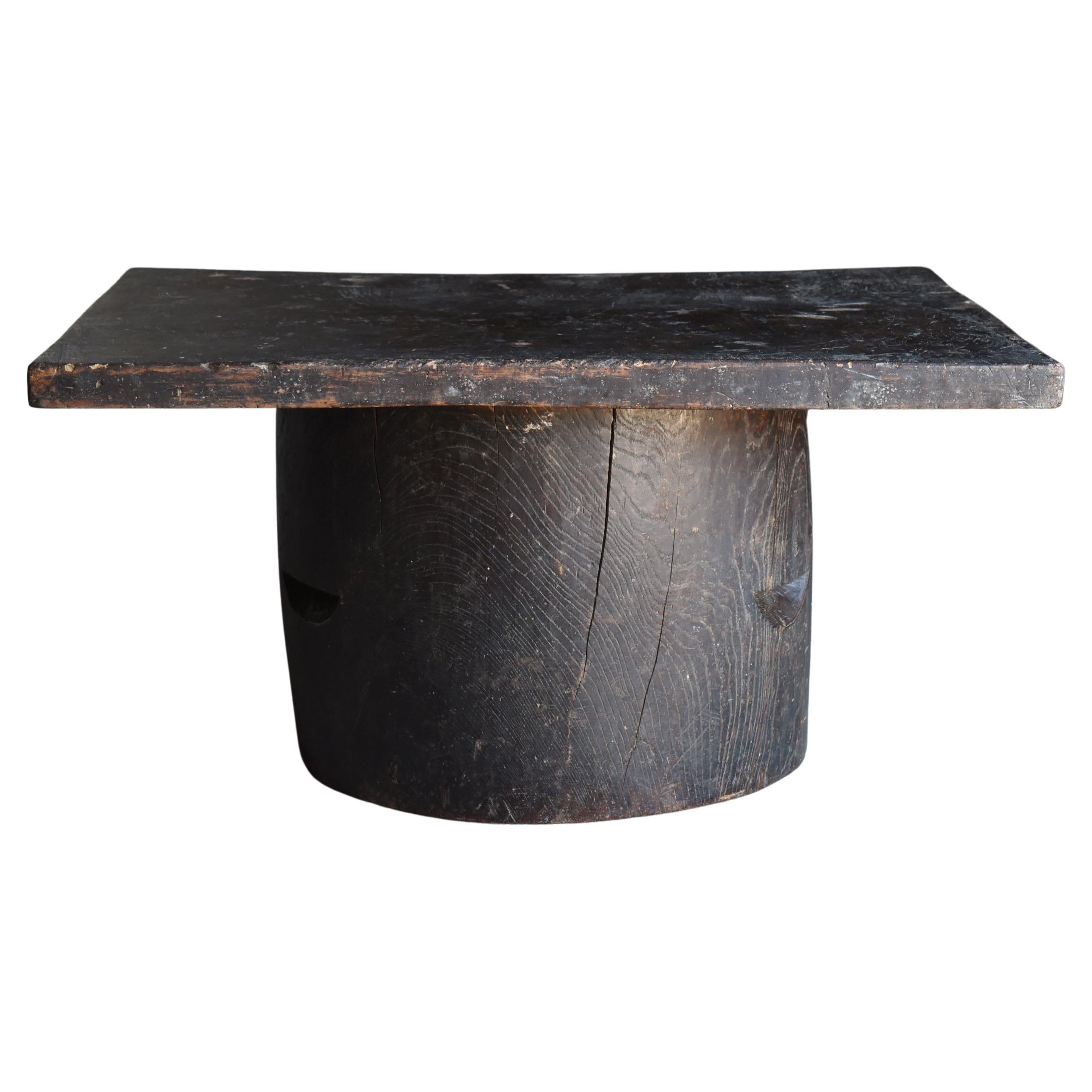 Japanese Antique Primitive Table 1860s-1900s / Coffee Table Wabi Sabi ...