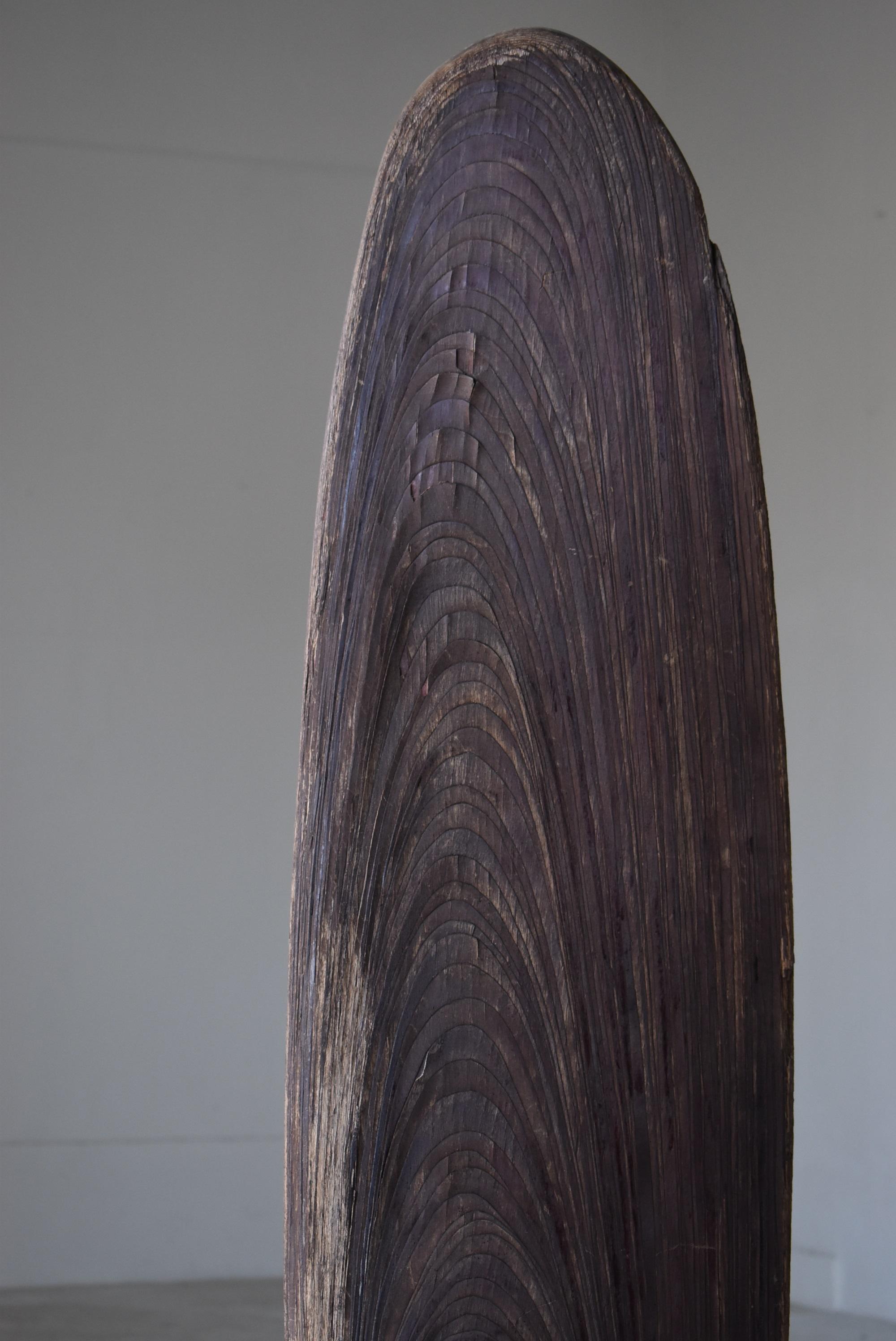 Japanese Antique Propeller Wood Mold 1860s-1900s/Object Wabisabi Art at ...