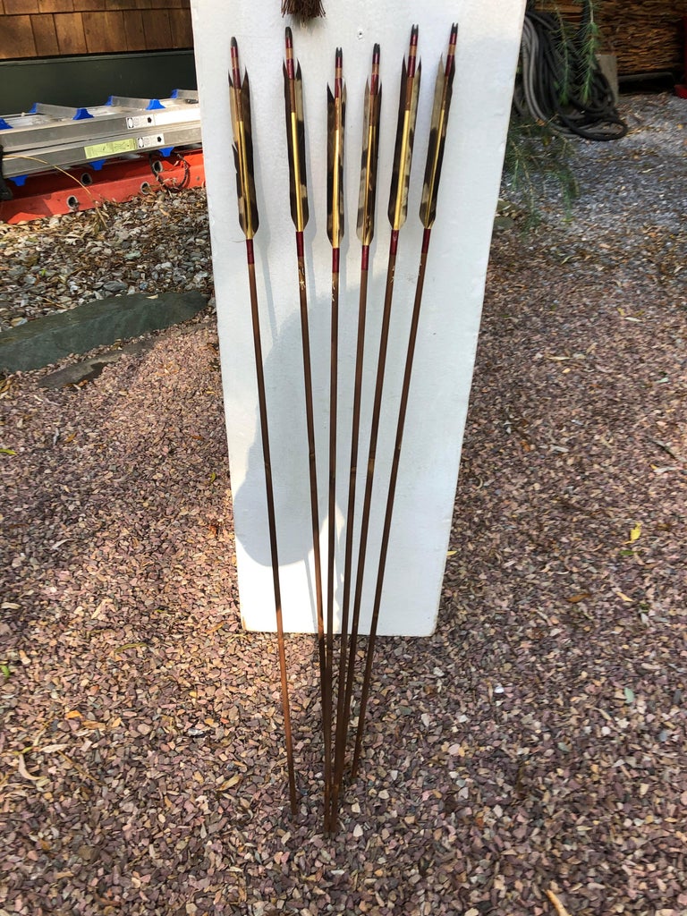 Japanese Antique Samurai Bow, Quiver, Arrows, Complete Boxed Set, Rare ...