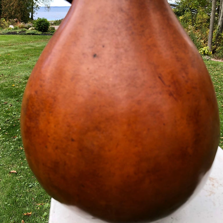 Japanese Antique Samurai Wine Gourd "Hyotan" with Serving Cup, Edo ...