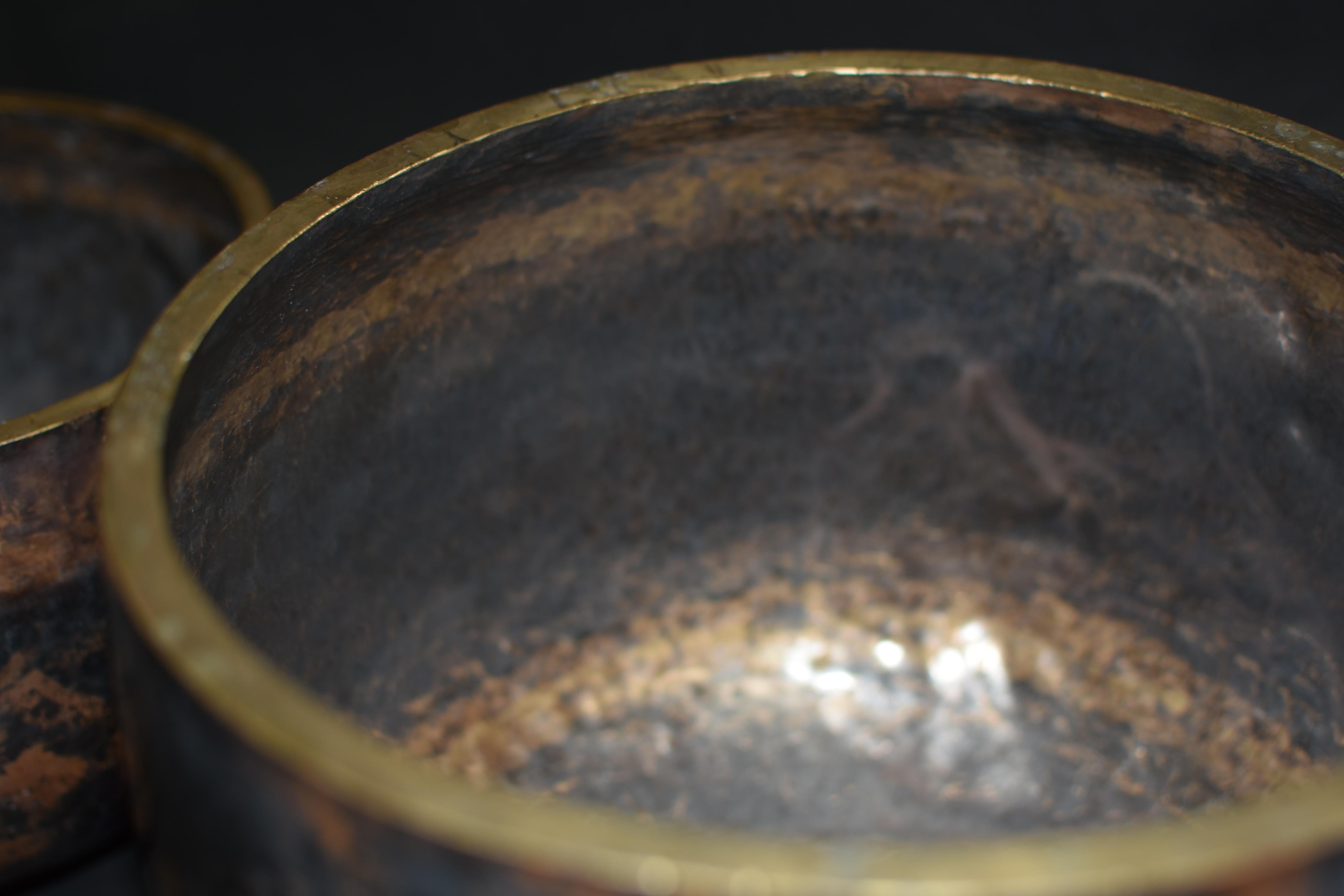 Japanese Antique Singing Bowls Special Edition Signed and Marked at 1stDibs