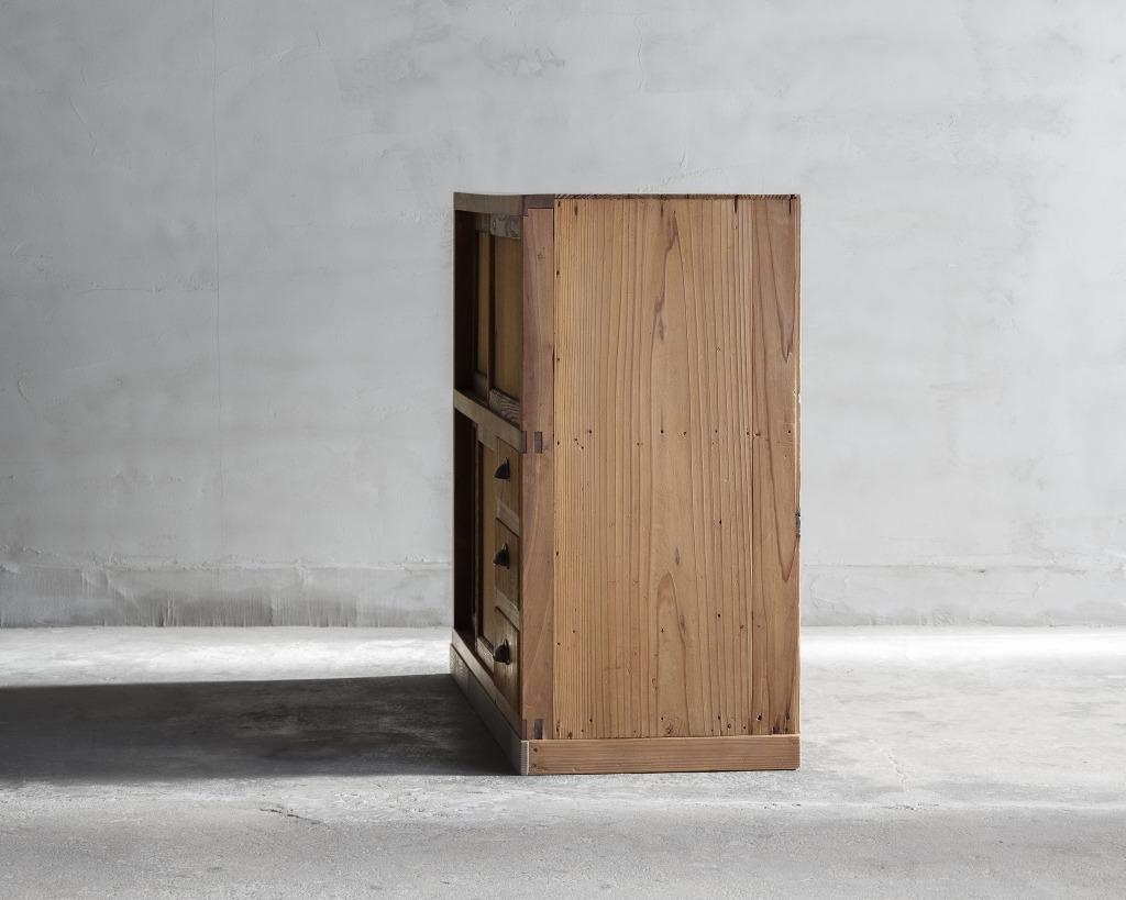 Japanese Antique Storage Cabinets , Taisho Period Early 1900s', Wabi ...