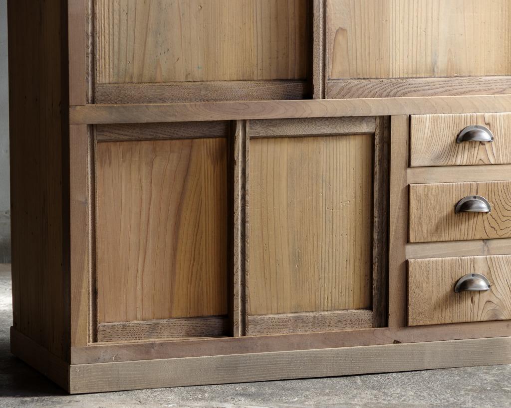 Japanese Antique Storage Cabinets , Taisho Period Early 1900s', Wabi ...