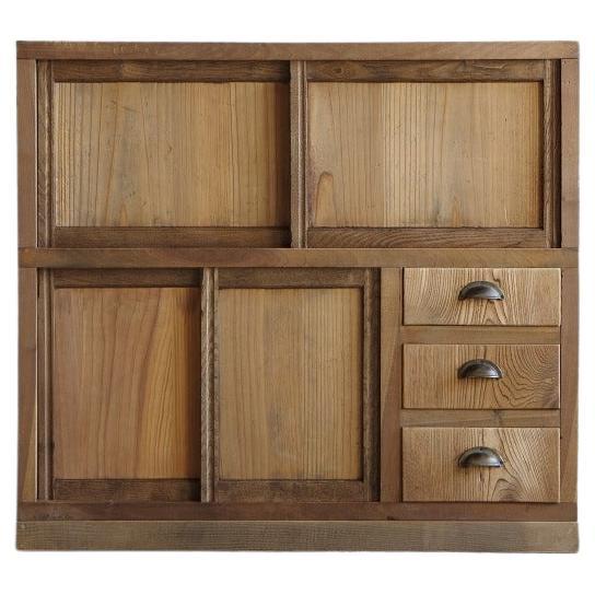 Japanese Antique Cabinet / Storage / Taisho Period / WabiSabi Japandi ...