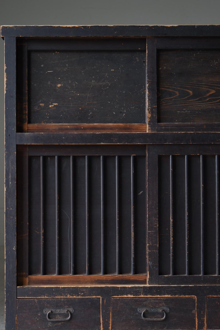 Japanese Antique Tansu 1860s-1920s/Chests of Drawers Cabinet Shelf ...