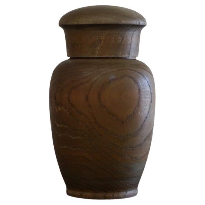 Japanese antique Tea canister wood canister For Sale at 1stDibs