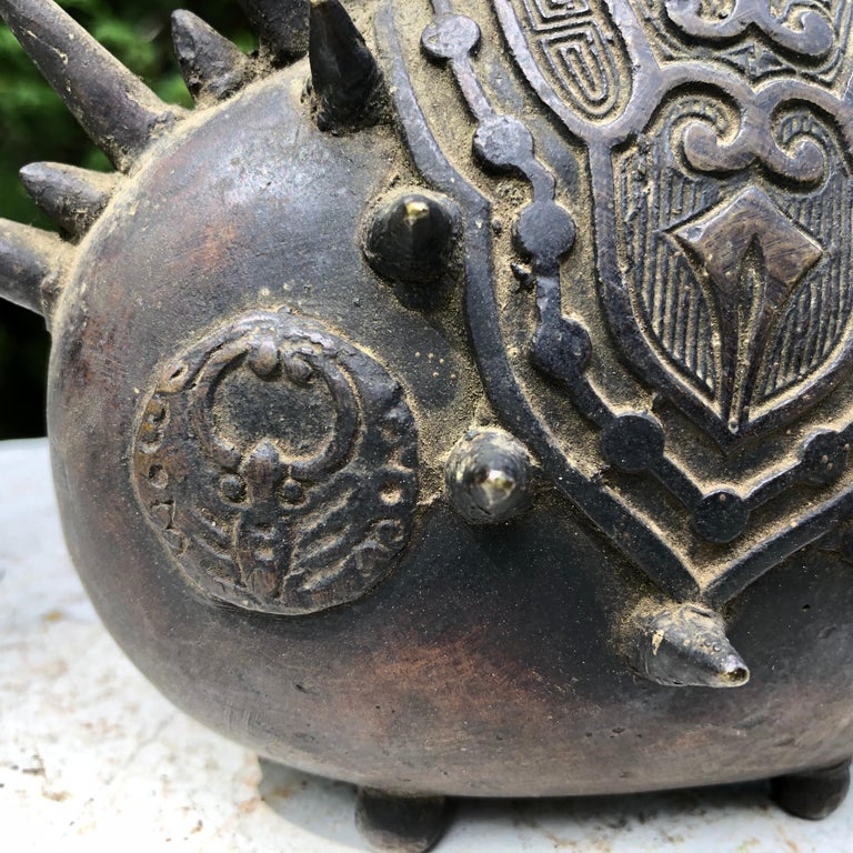 Japanese Antique "Tea Ceremony" Bronze Hand Bell 19th Century, Lovely ...