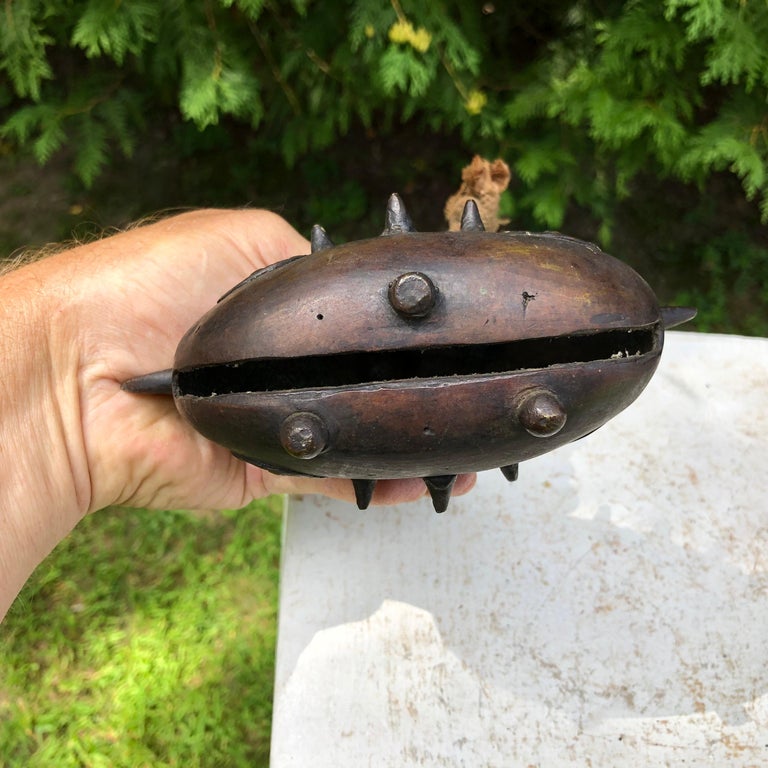 Japanese Antique "Tea Ceremony" Bronze Hand Bell 19th Century, Lovely ...