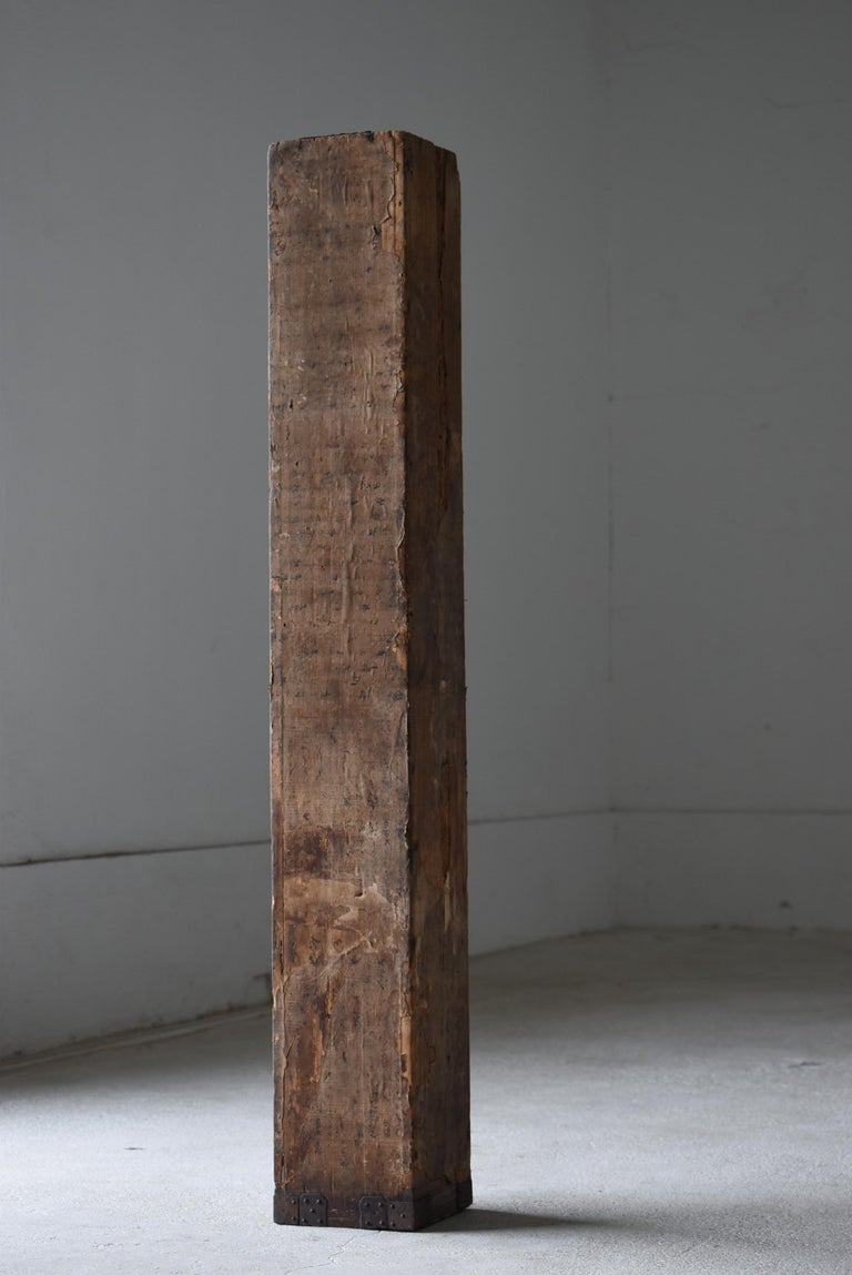 Japanese Antique Wabi Sabi Wooden Box 1800s-1860s / Sword case ...