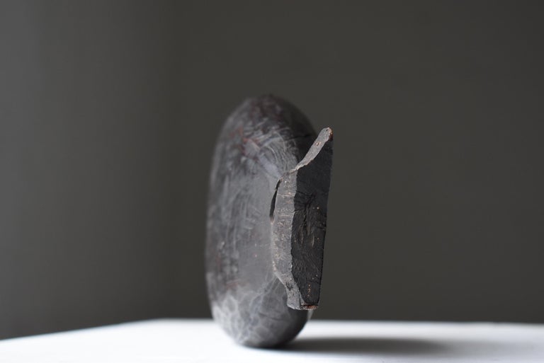 Japanese Antique Wood Carving Fish 1860s-1900s / Mingei Figurine Object ...