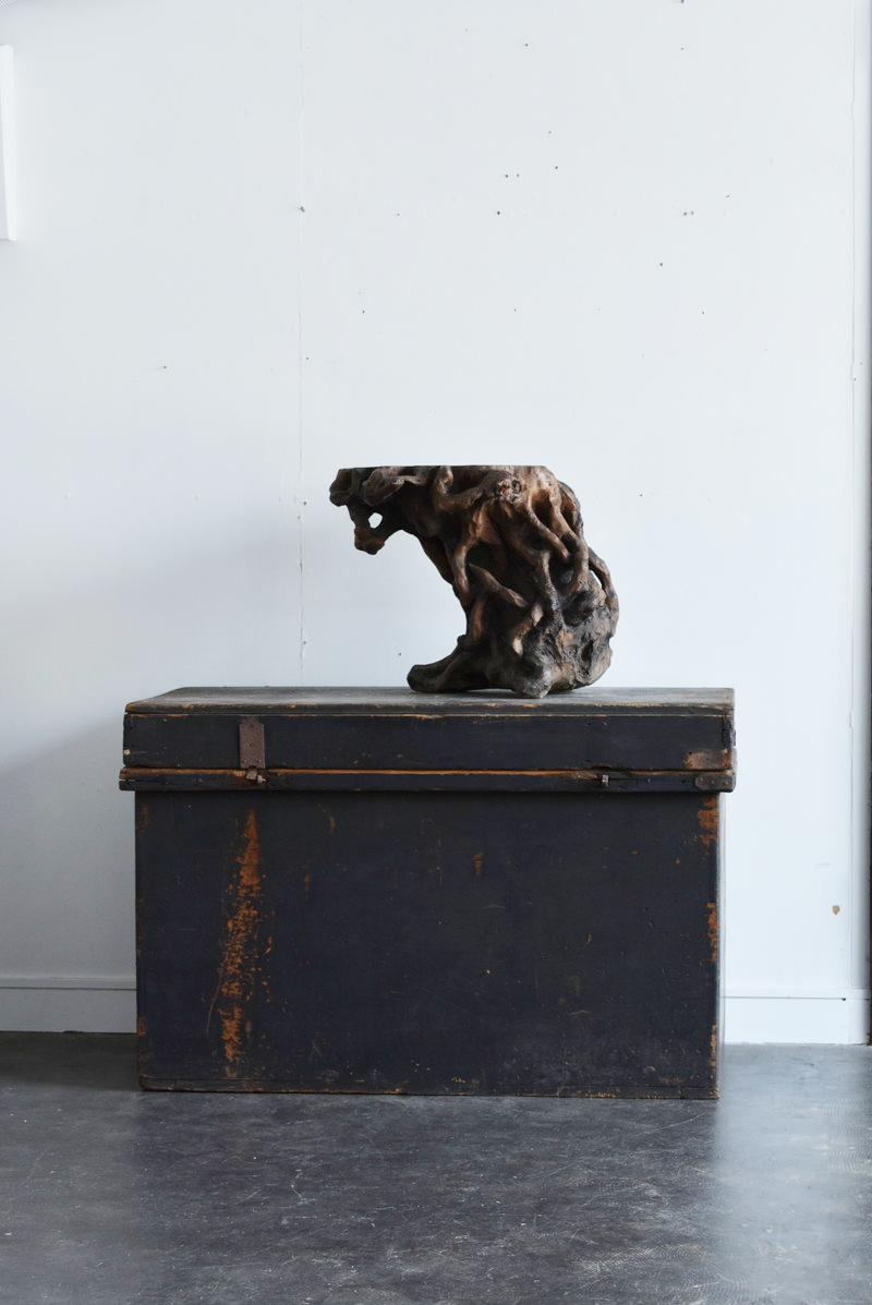 Japanese Antique Wood Carving Stand / 1868-1920 / Exhibition Stand at ...