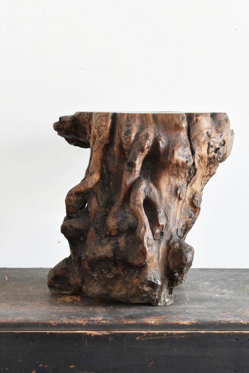 Japanese Antique Wood Carving Stand / 1868-1920 / Exhibition Stand at ...