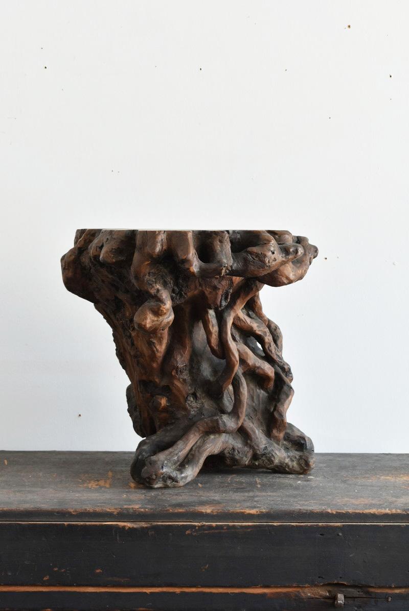 Japanese Antique Wood Carving Stand / 1868-1920 / Exhibition Stand at ...