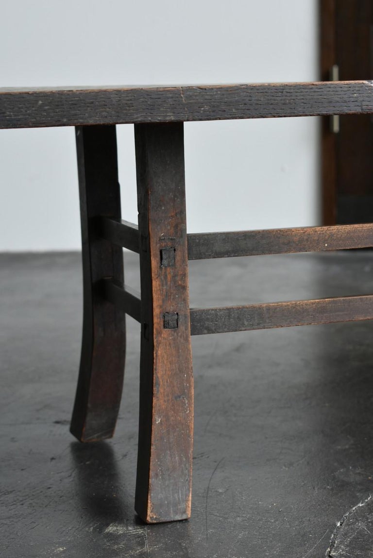 Japanese Antique Wooden Beautiful Low Table /1800-1912 'Edo-Meiji ...