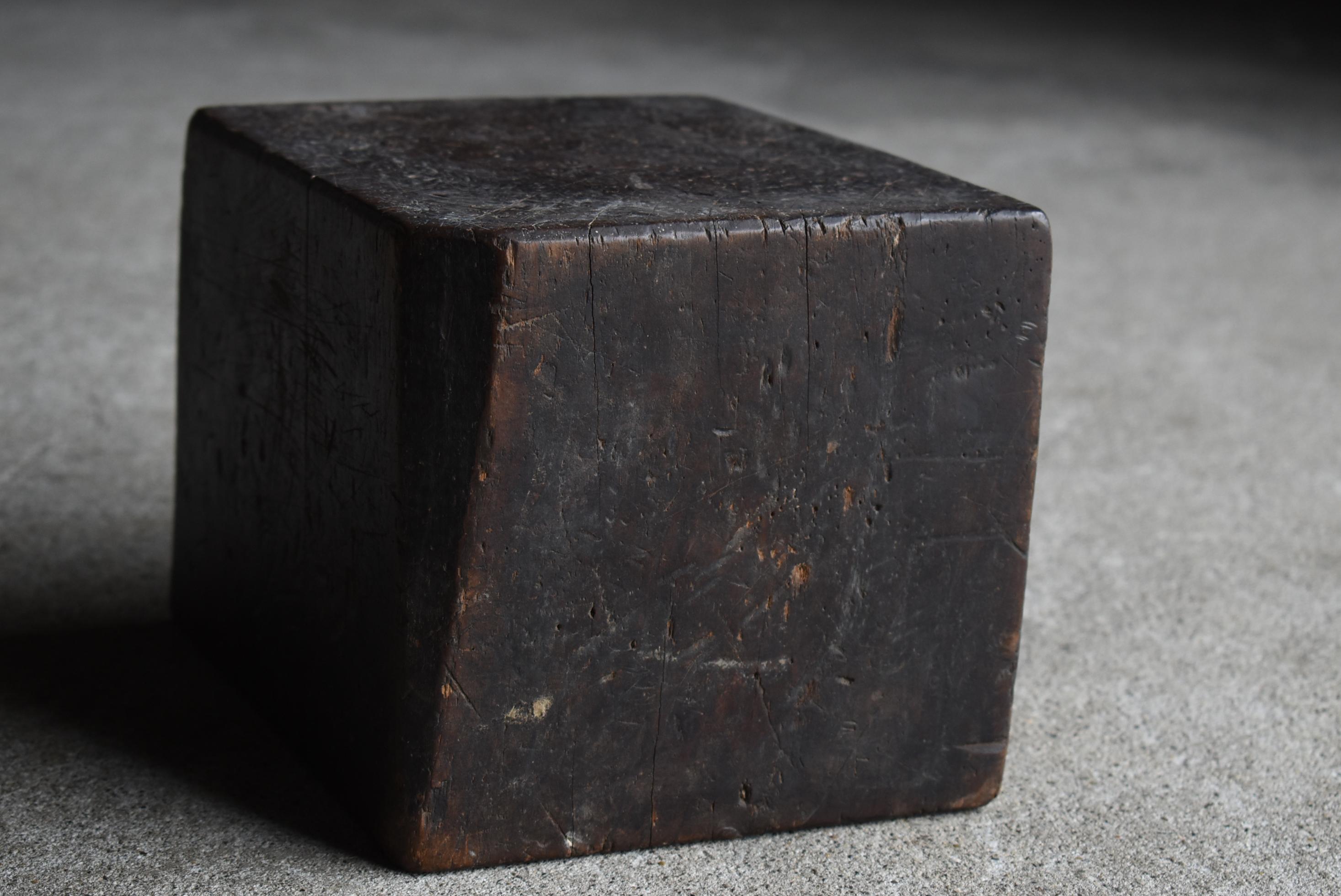 Japanese Antique Wooden Block Exhibition Stand 1860s-1920s / Primitive ...