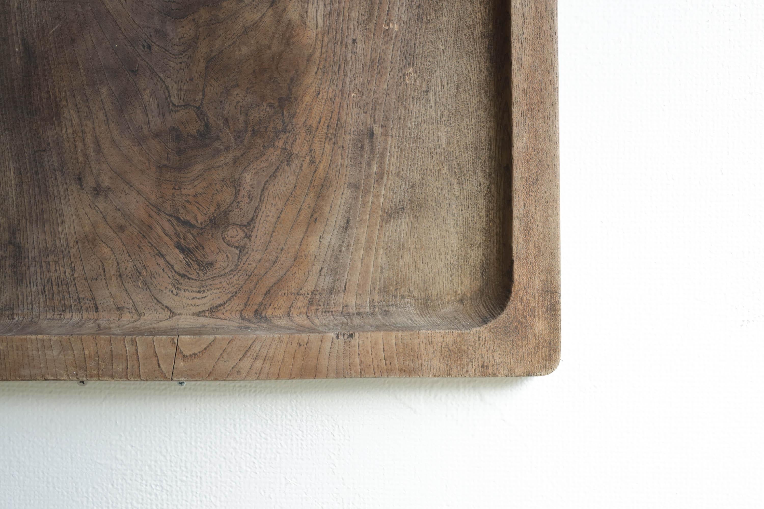 Japanese Antique Wooden Board, "Abstract Sculptures", Wabi-Sabi, Mingei ...