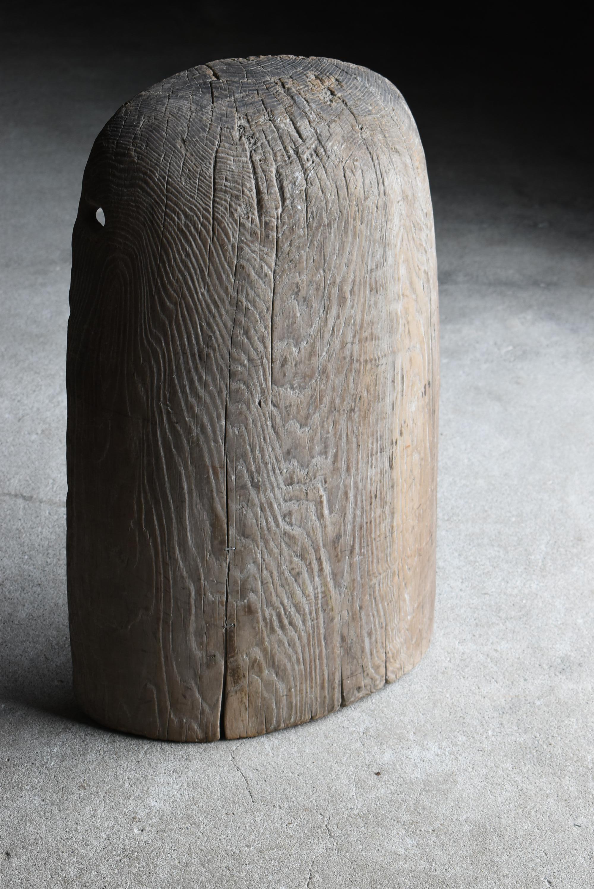 Japanese Antique Wooden Bowl 1860s-1900s / Wabi Sabi Primitive Object ...