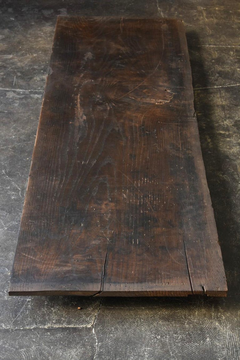 Japanese Antique Wooden Large Low Table / 1868-1920 / Sofa Table For ...