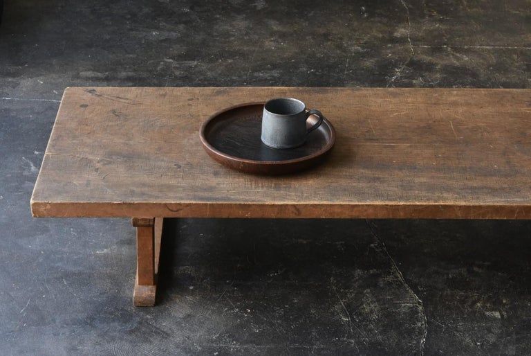 Japanese Antique Wooden Low Table/1912-1950 /Sofa Table/Coffee Table ...