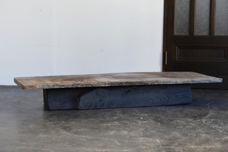Japanese antique wooden low table/primitive sofa table/1870-1920 For ...